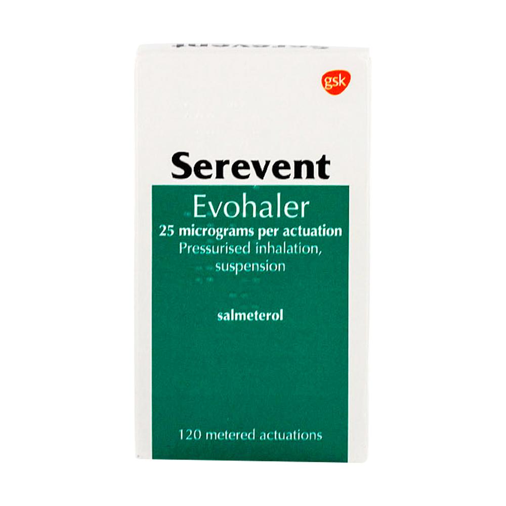 Serevent Inhalator (Salmeterol) gegen Asthma und COPD