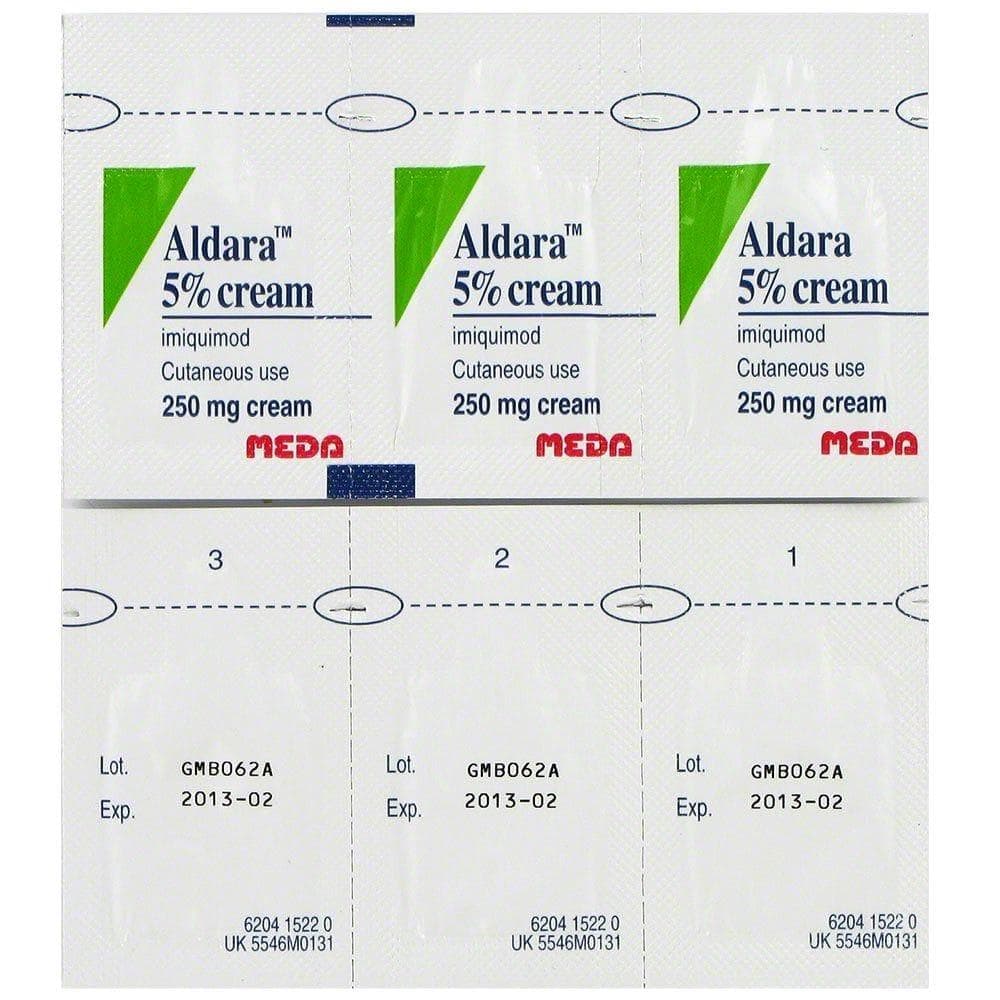Aldara Creme • Imiquimod bei Feigwarzen im Genitalbereich