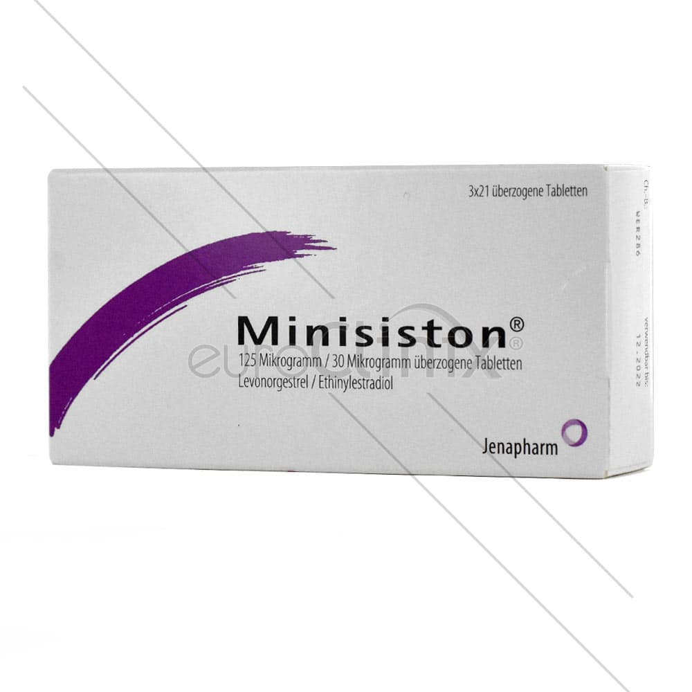 Minisiston & Minisiston 20 fem | Antibabypille | inkl. Rezept