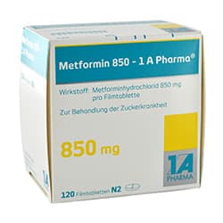 Metformin online kaufen - Rezept inkl. - euroClinix