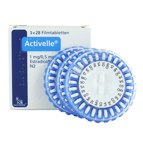 Activelle 1mg/ 0,5mg | Hormonersatztherapie nach den Wechseljahren