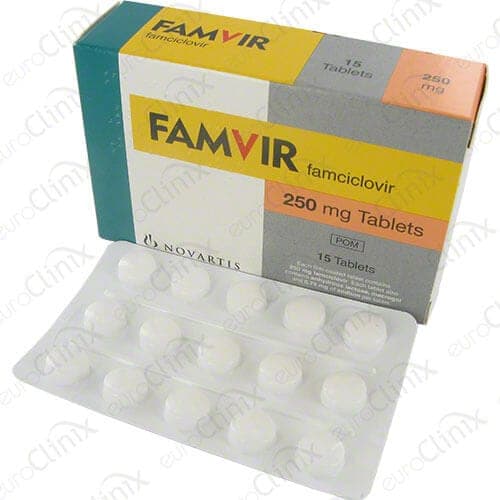 Køb Famvir (Famciclovir) tabletter mod genital herpes