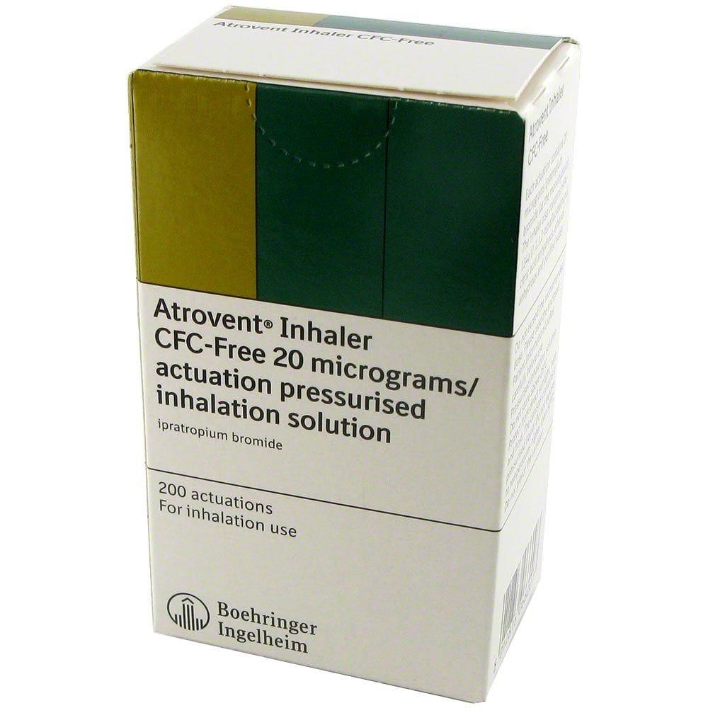 Køb Atrovent inhalator online til behandling af KOL og Astma