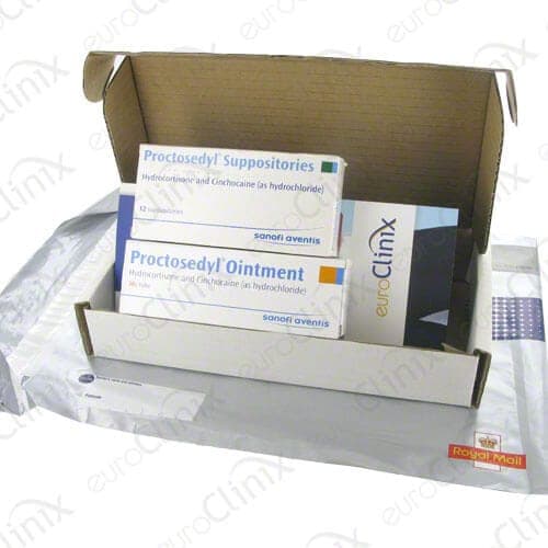 Køb Proctosedyl salve og stikpiller til hæmorider online hos euroClinix®