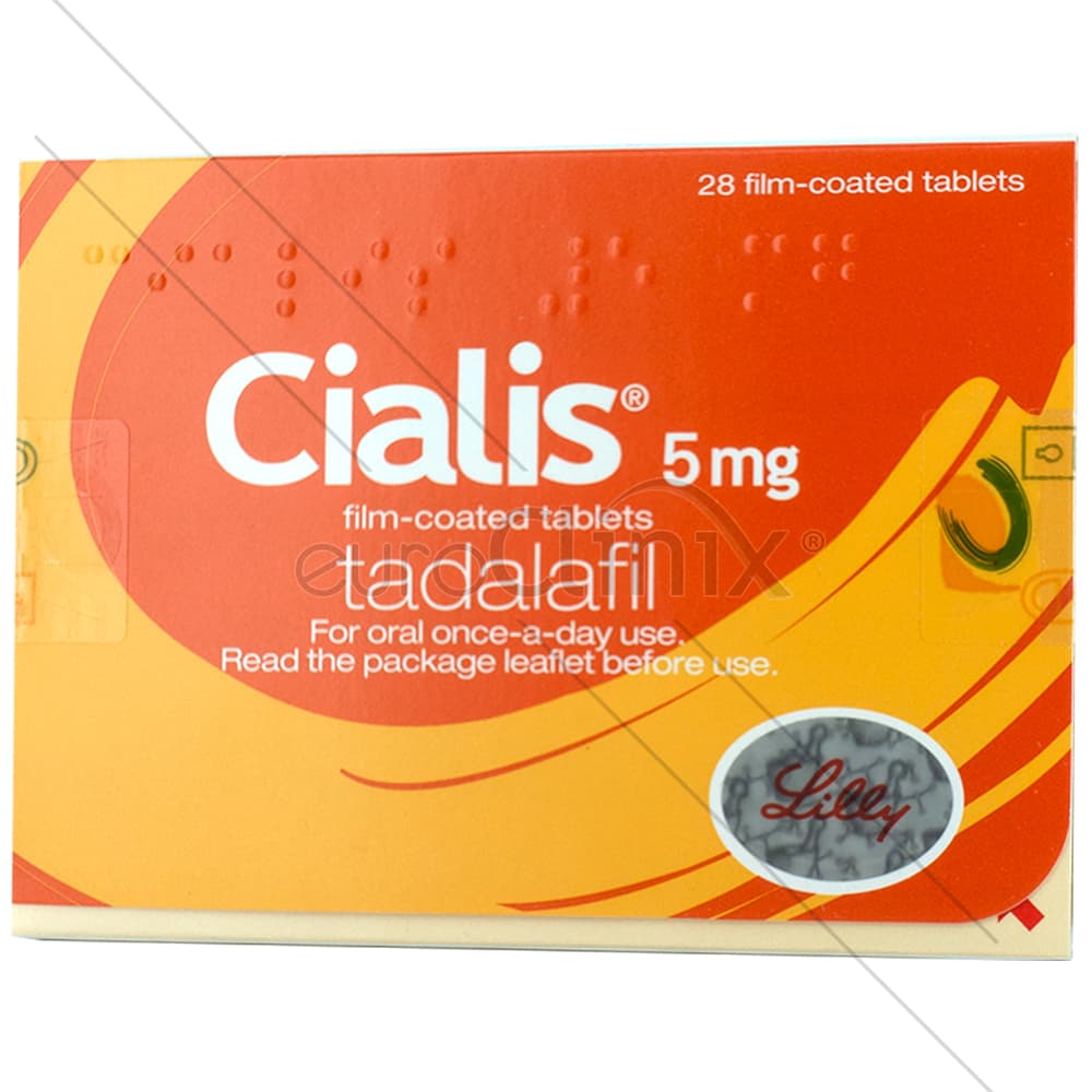 Cialis Once Daily • 2.5mg, 5mg Daily Tablets • euroClinix®