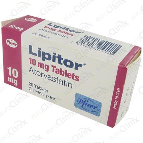 Buy Lipitor (Atorvastatin) Online • High Cholesterol • euroClinix®
