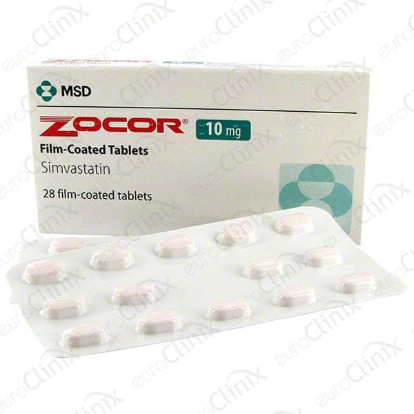 Buy Zocor Online • Reduce Cholesterol Levels • euroClinix®