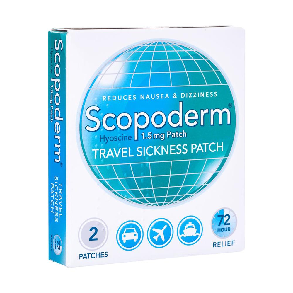 Buy Scopoderm Patches Online for Motion Sickness