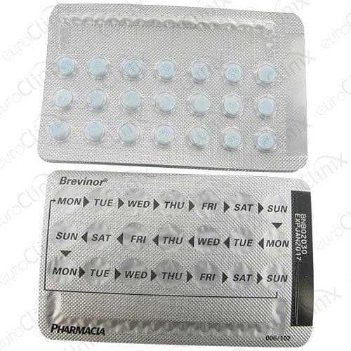 Buy Brevinor Contraceptive Pill - Online Doctor | euroClinix