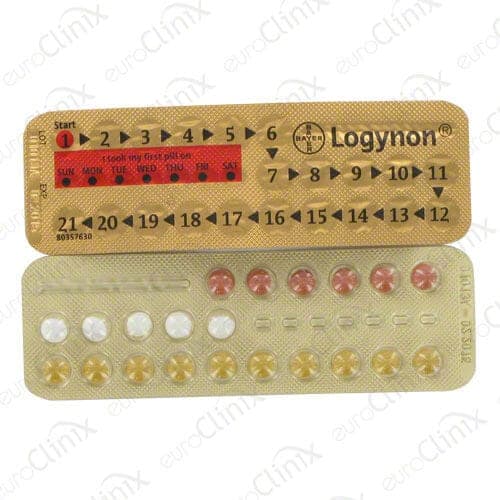 Buy Logynon Contraceptive Pills Online from euroClinix