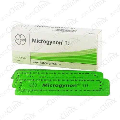 Buy Microgynon 30 Contraceptive Pill Online | euroClinix