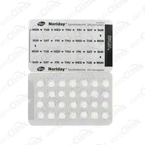 Buy Noriday Contraceptive Online • Online Doctor • euroClinix®