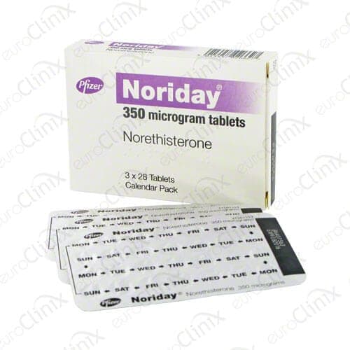 Buy Noriday Contraceptive Online • Online Doctor • euroClinix®