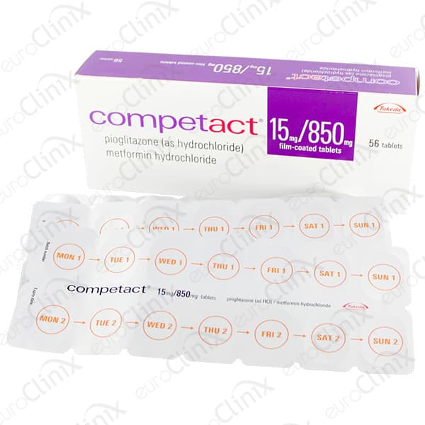 Buy Competact • Diabetes Medication Online • euroClinix®