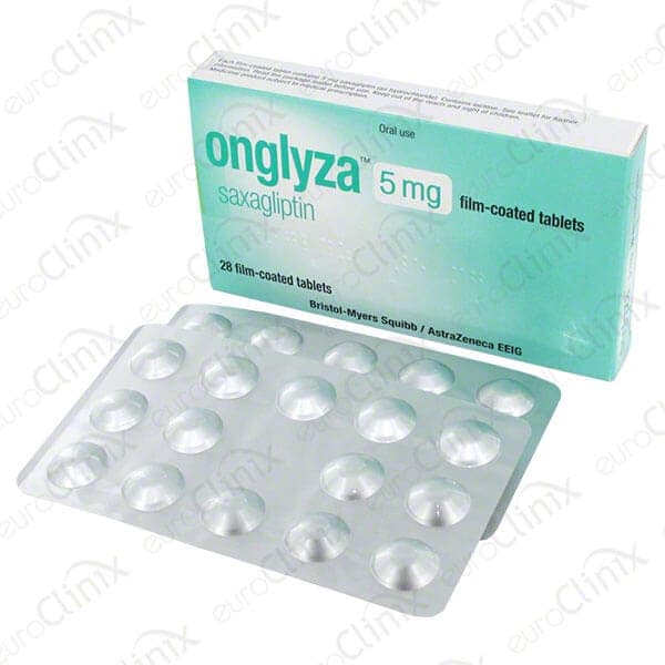 Buy Onglyza 5mg Tablets Online • Diabetes Treatment • euroClinix®