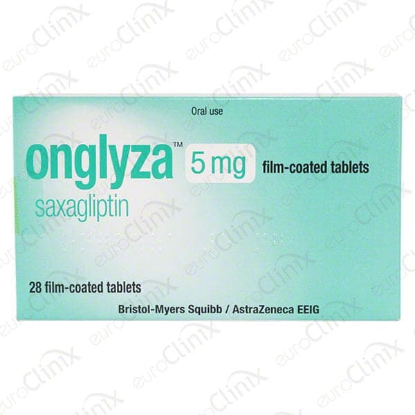 Buy Onglyza 5mg Tablets Online • Diabetes Treatment • euroClinix®