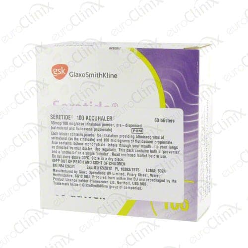Buy Seretide asthma inhalers online • euroClinix®