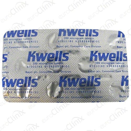 Kwells 300mcg • Order Travel Sickness Tablets Online • euroClinix®