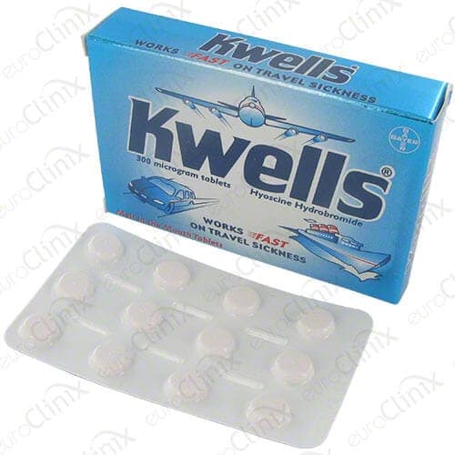 Kwells 300mcg • Order Travel Sickness Tablets Online • euroClinix®
