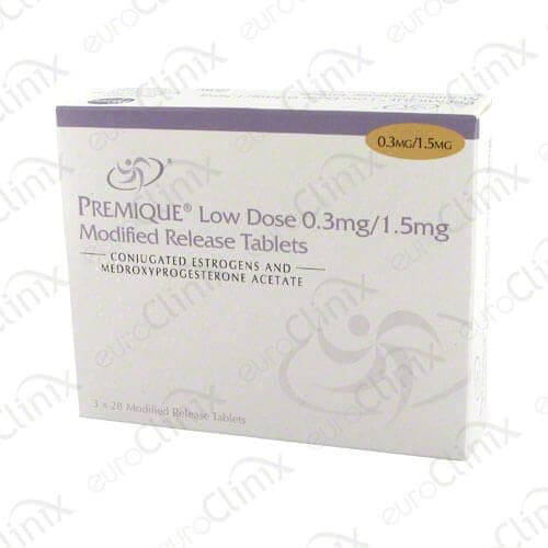 Buy Premique Low Dose HRT Tablets Online • euroClinix®