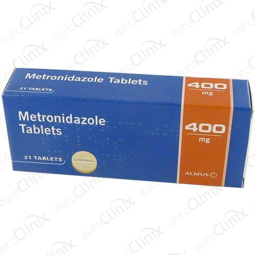Acheter Métronidazole 400 mg Comprimés pour Vaginose Bactérienne