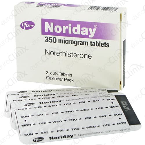 Acheter Noriday (Norethisterone) • Contraception • euroClinix®
