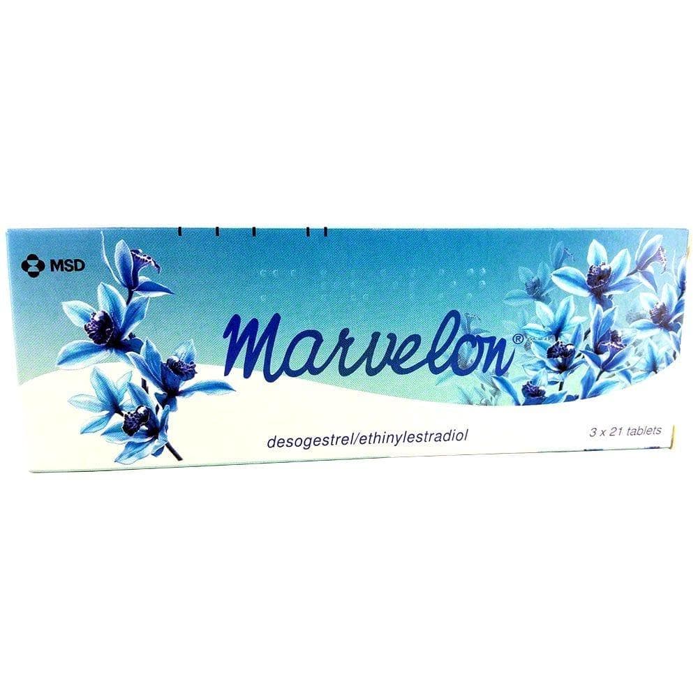 Marvelon • p-piller som beskytter mot graviditet og uren hud