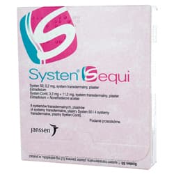 ᐅ Systen Sequi - kup lek łagodzący objawy menopauzy bez recepty