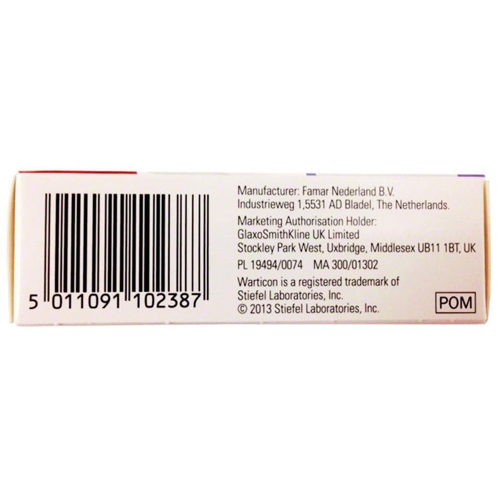 Comprar Wartec (Podofilotoxina) online | receita médica incluída