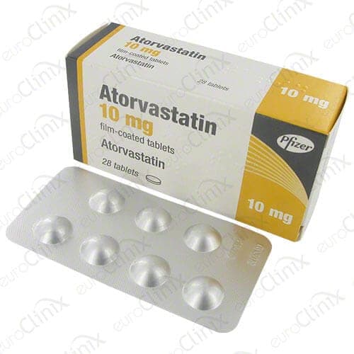 Compre comprimidos de atorvastatina online para o colesterol alto