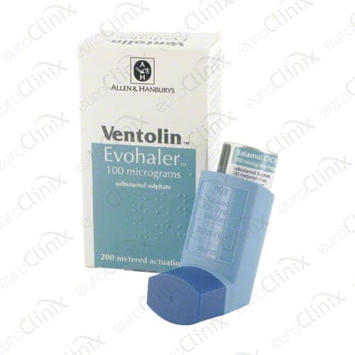 Köp Ventoline inhalator online för astma & KOL